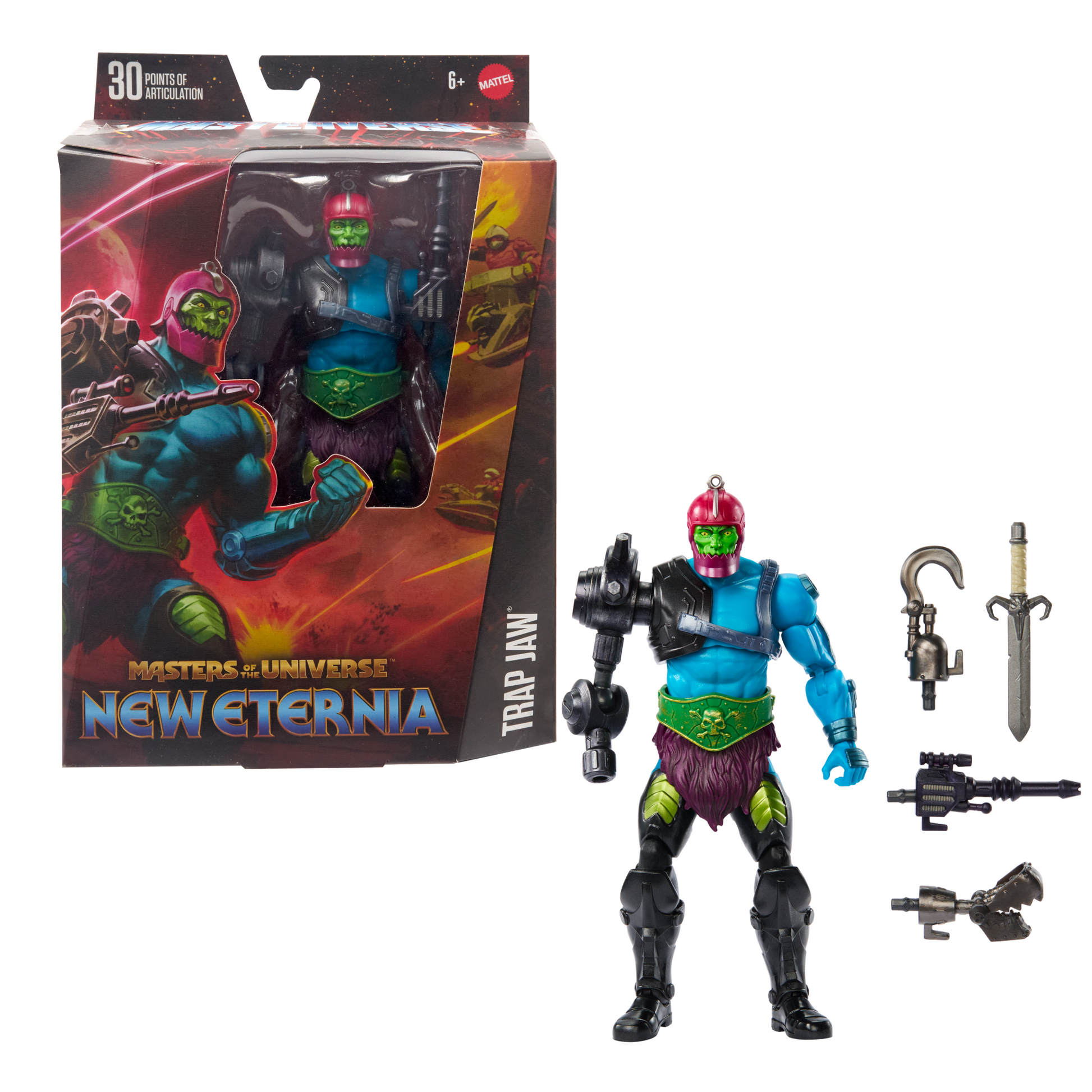 Masters Of The Universe Trap Jaw Action Figure Toygal